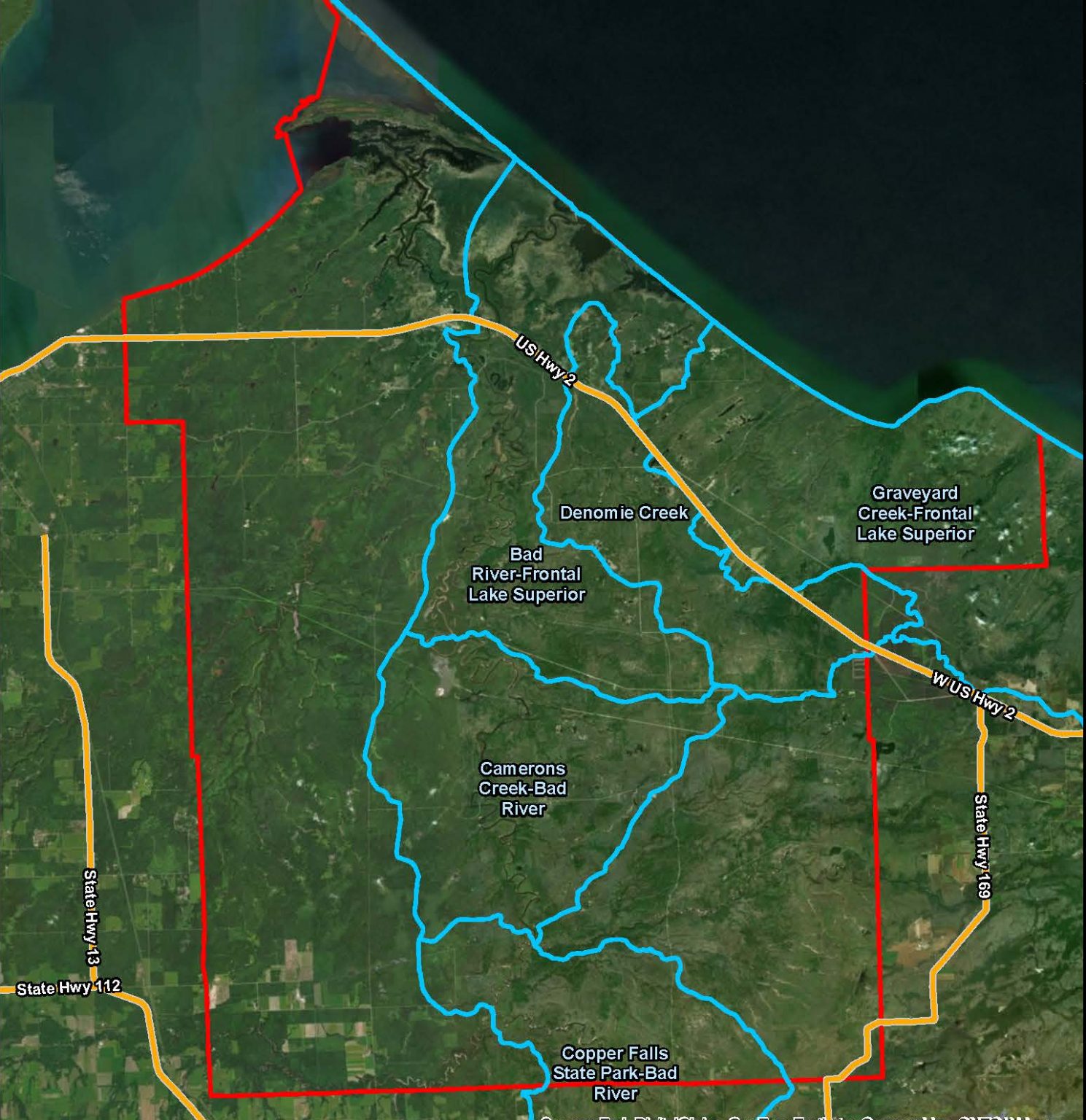 Bad River Watershed-Wide Wetland Functional Assessment - WSB